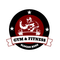 yellow black fitness club logo Template | PosterMyWall