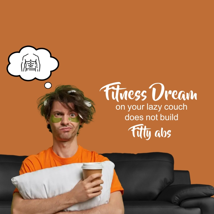 Fitness Motivation Template | PosterMyWall