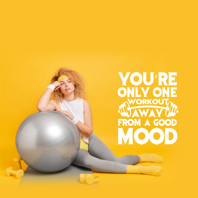 Fitness Motivational Quotes Template | PosterMyWall