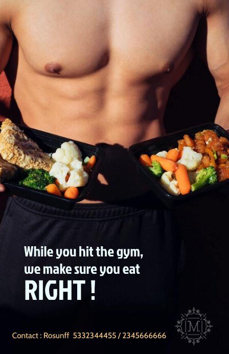 Fitness Poster Template | PosterMyWall