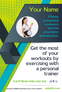 Fitness Club Poster Template | PosterMyWall