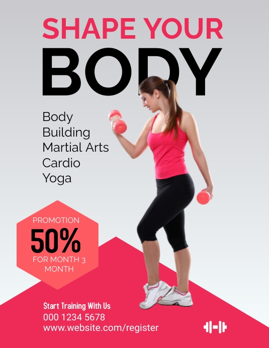 Copy of Fitness Poster | PosterMyWall