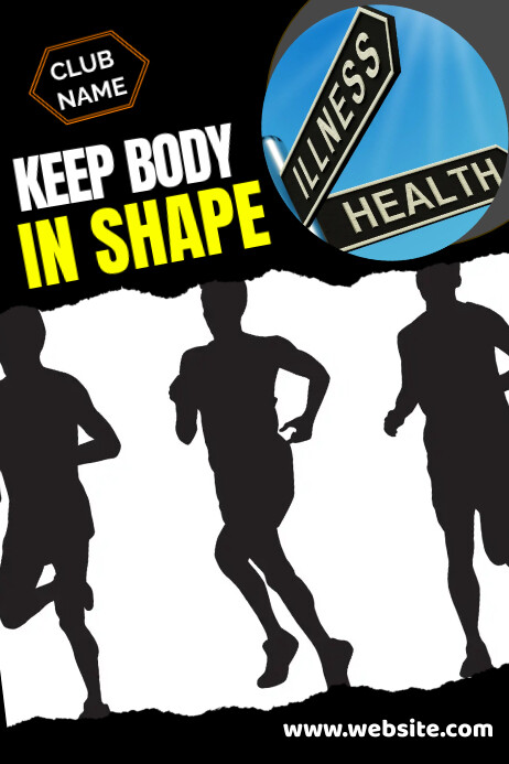 Fitness poster template | PosterMyWall