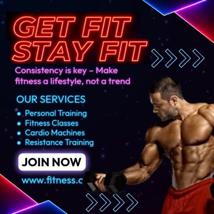 Fitness Promotion Template | PosterMyWall