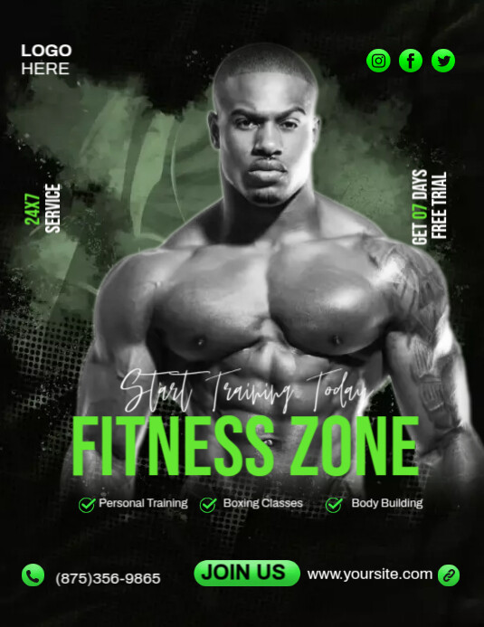Copy of Fitness Zone Ads | PosterMyWall