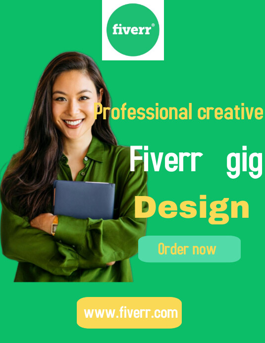 Fiverr design Template | PosterMyWall