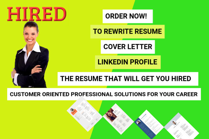Fiverr Hire Template | PosterMyWall