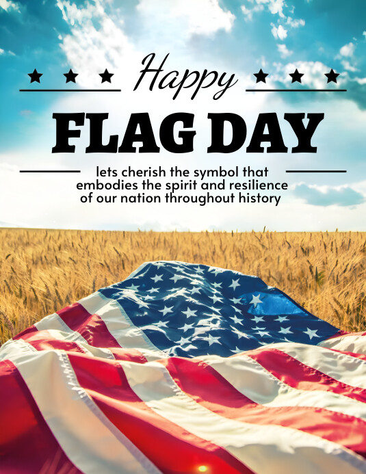 Flag Day Celebration Template | PosterMyWall