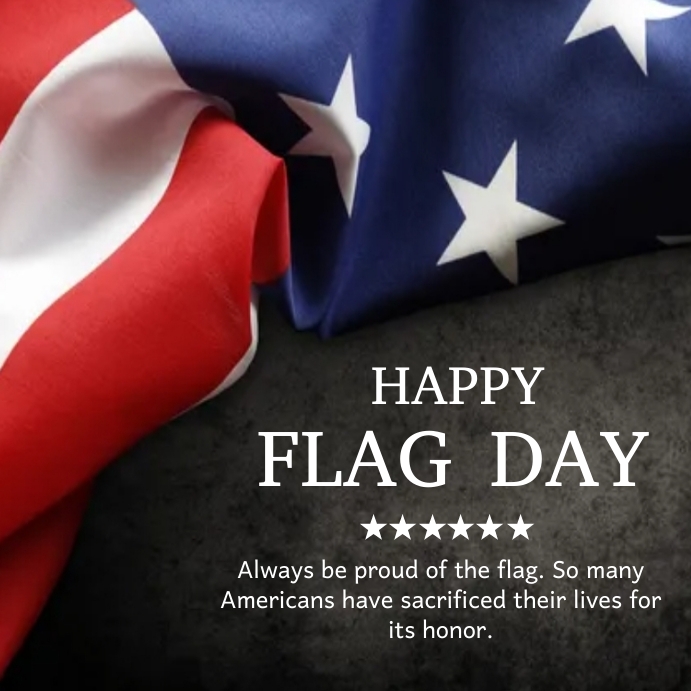 Plantilla de Flag day Instagram post. | PosterMyWall