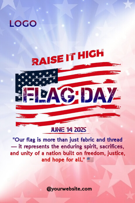 Flag Day Template Poster | PosterMyWall