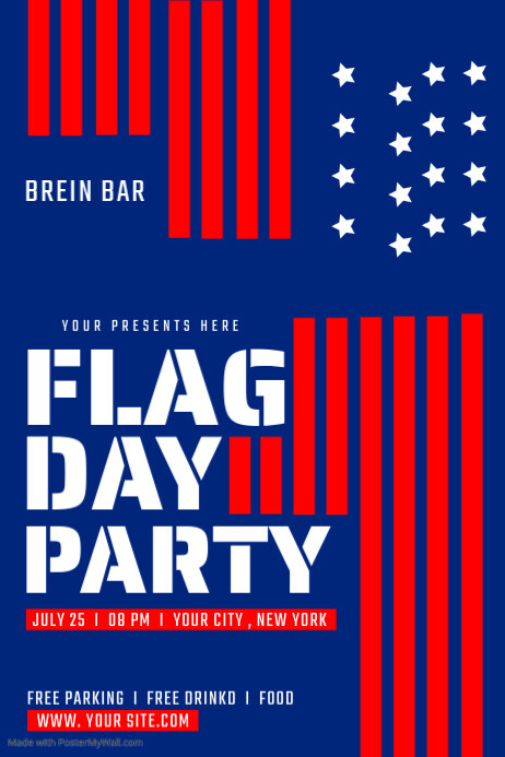 FLAG Template | PosterMyWall