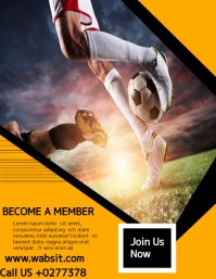 FLAG FOOTBALL Template | PosterMyWall