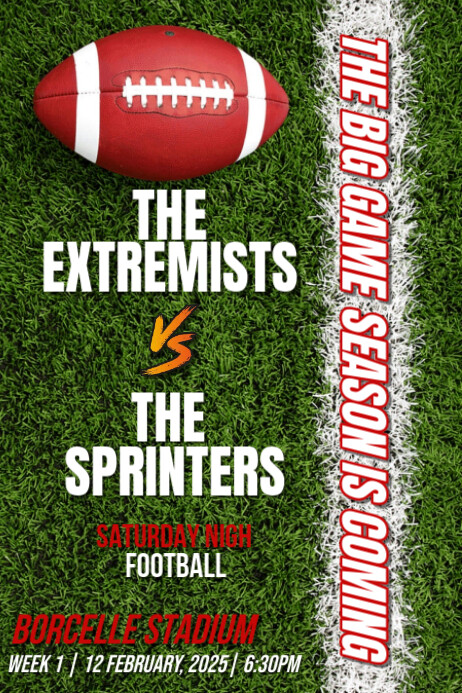 Copy of Flag Football Poster | PosterMyWall