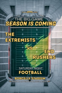FLAG FOOTBALL Template | PosterMyWall