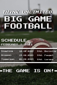 FLAG FOOTBALL Template | PosterMyWall