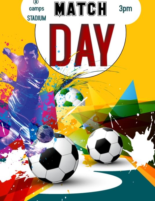 Copy of flag football template | PosterMyWall