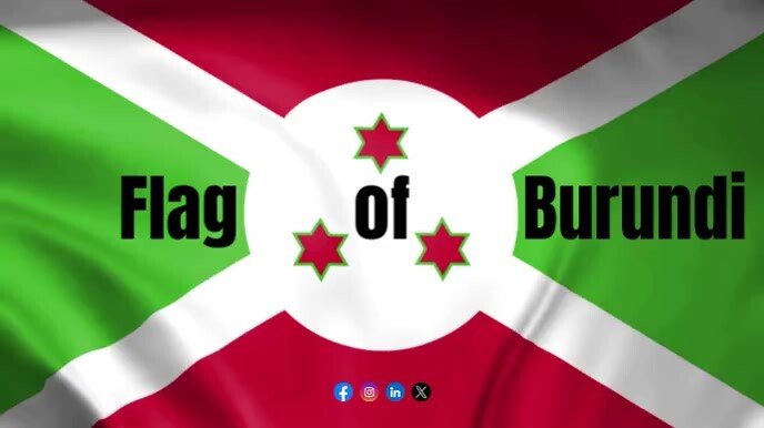 Flag of Burundi Template | PosterMyWall
