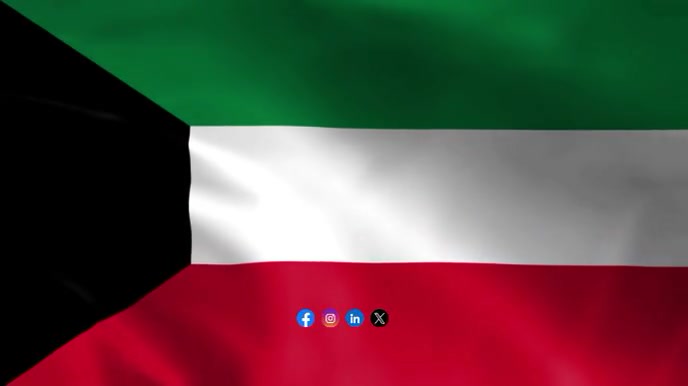Flag of Kuwait Template | PosterMyWall