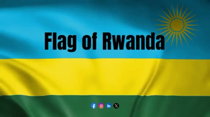 Flag of Rwanda Template | PosterMyWall