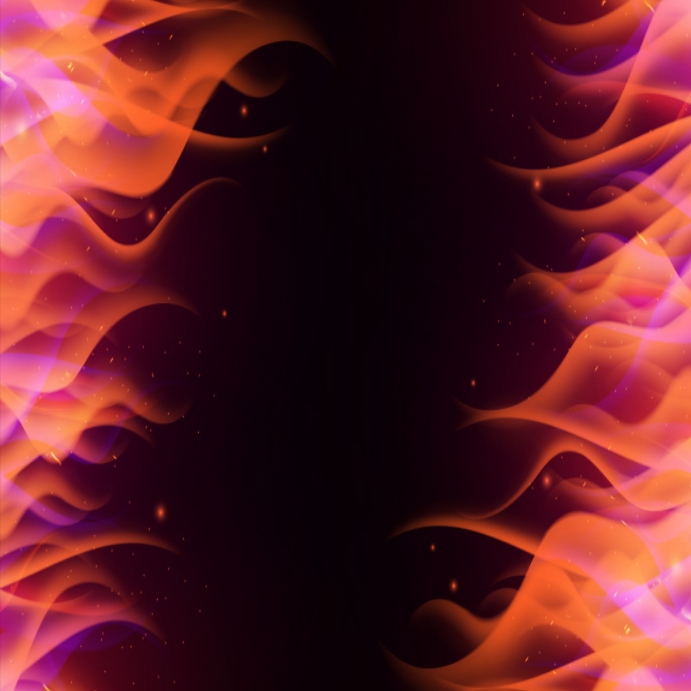 Copy of Flame background design flyer | PosterMyWall
