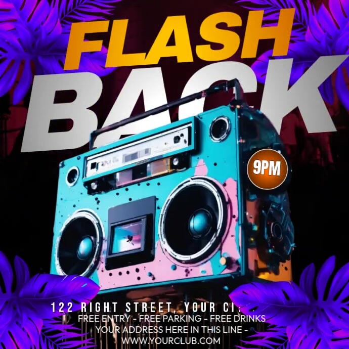 Flash Back Thursday Template | PosterMyWall