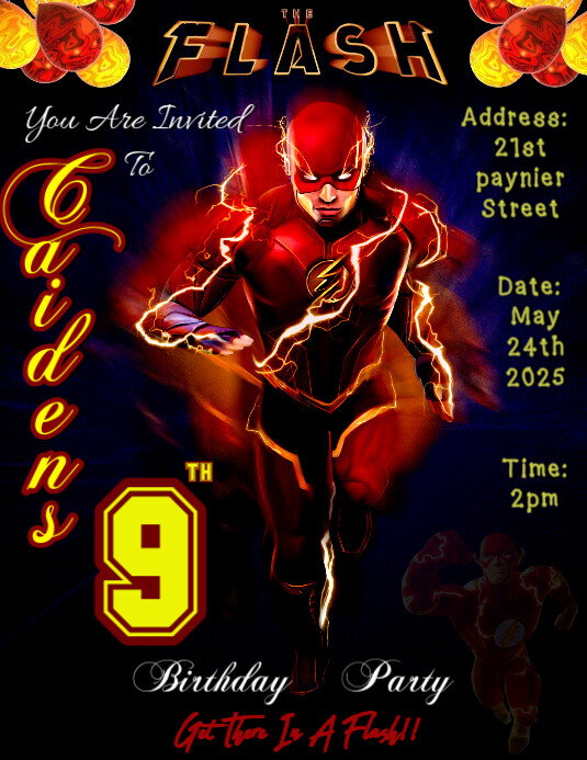 Flash Invitation Template | PosterMyWall