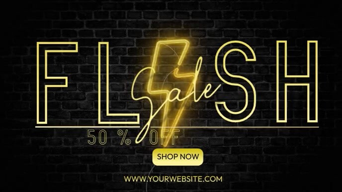 FLASH SALE 50 % OFF Template | PosterMyWall