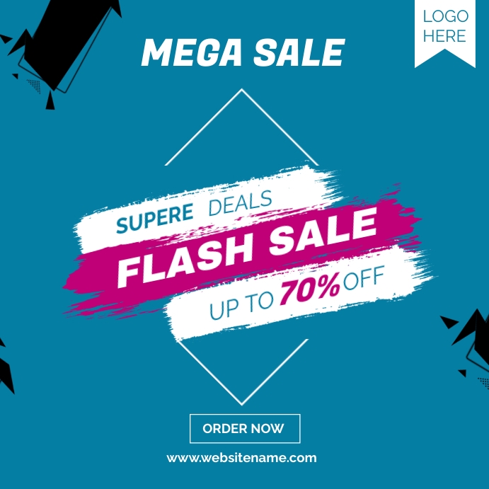 Plantilla de flash sale ad | PosterMyWall