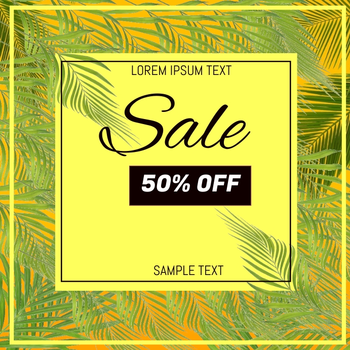 Flash Sale Ad Template | PosterMyWall