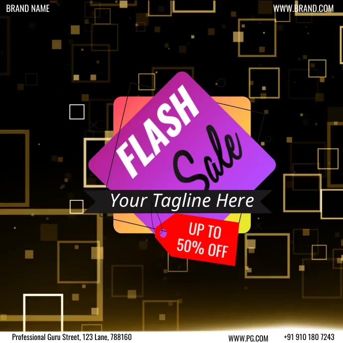 Copy of flash sale ads | PosterMyWall