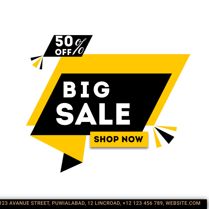 flash sale animation Template | PosterMyWall