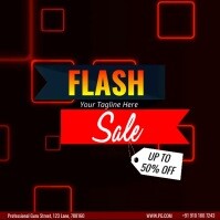 flash sale animation Template | PosterMyWall