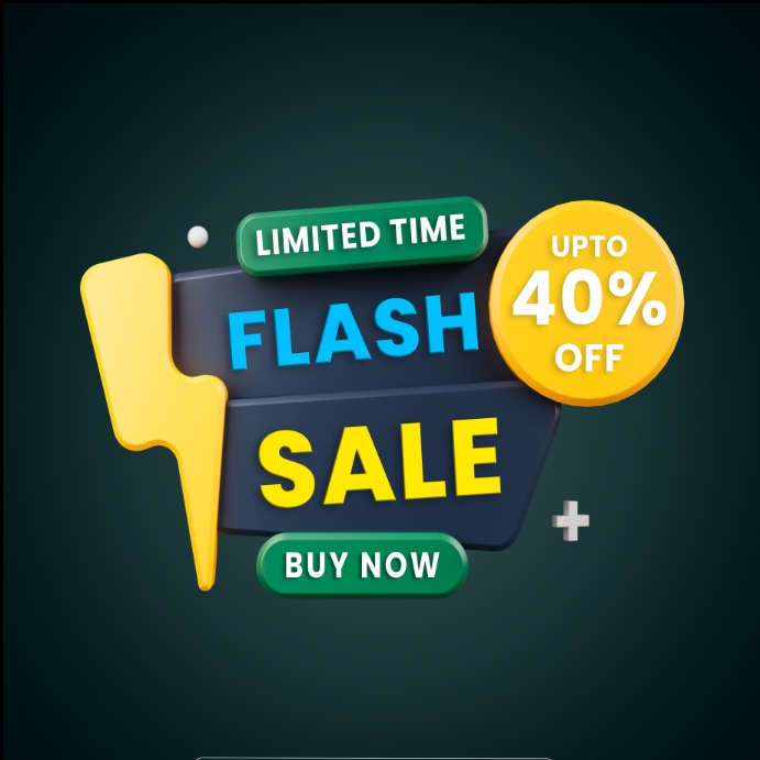 Plantilla de flash sale buy now | PosterMyWall