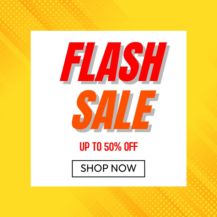 FLASH SALE Template | PosterMyWall