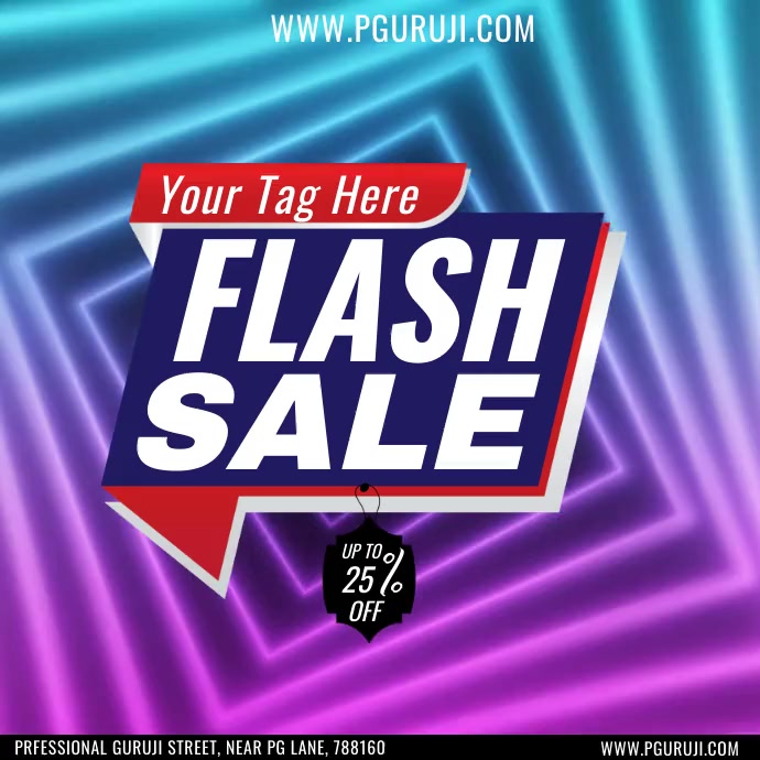 flash sale Template | PosterMyWall
