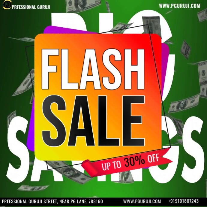 flash sale Template | PosterMyWall