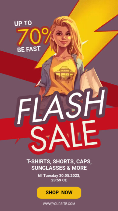 flash sale Template | PosterMyWall