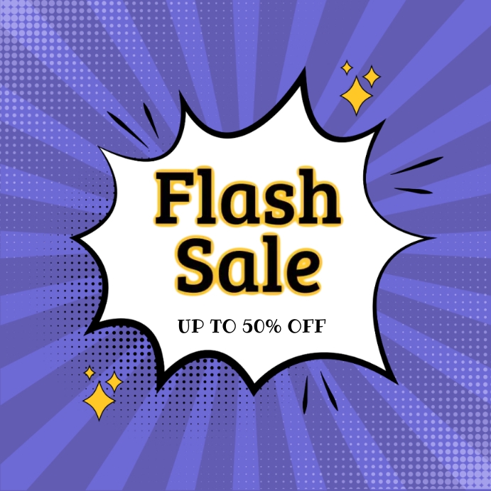 Flash Sale Template | PosterMyWall