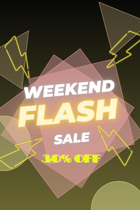 FLASH SALE Template | PosterMyWall