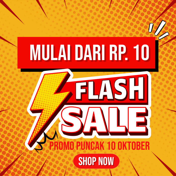 Flash Sale Template | PosterMyWall