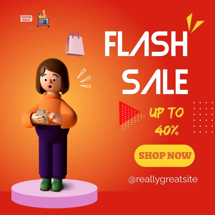 Flash Sale Template | PosterMyWall