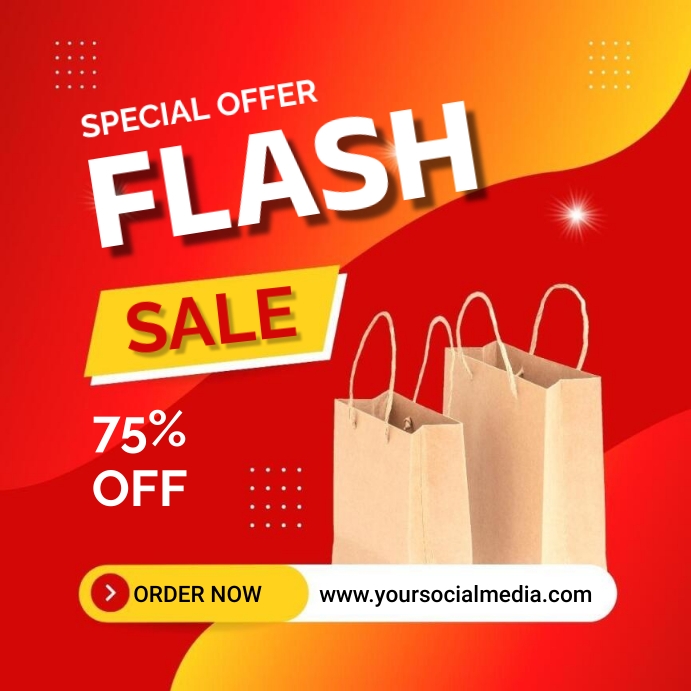 Flash Sale Template | PosterMyWall