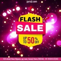 flash sale ad Template | PosterMyWall