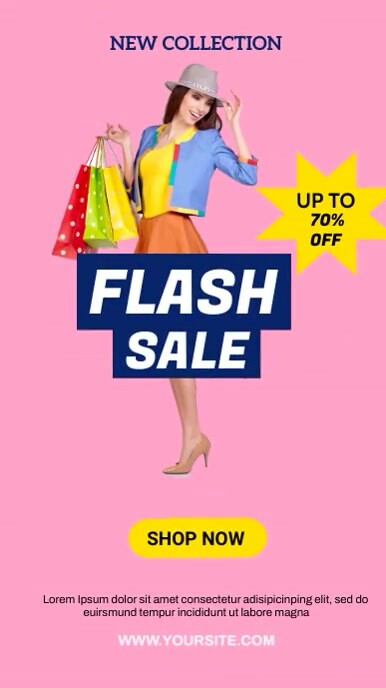 Flash sale Template | PosterMyWall
