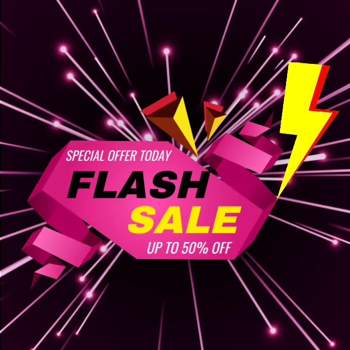 flash sale Template | PosterMyWall