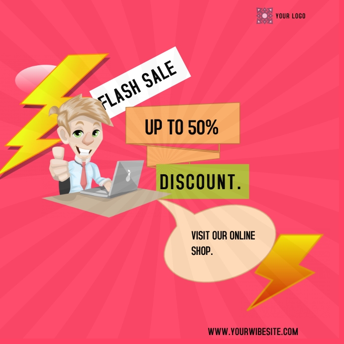 FLASH SALE Template | PosterMyWall