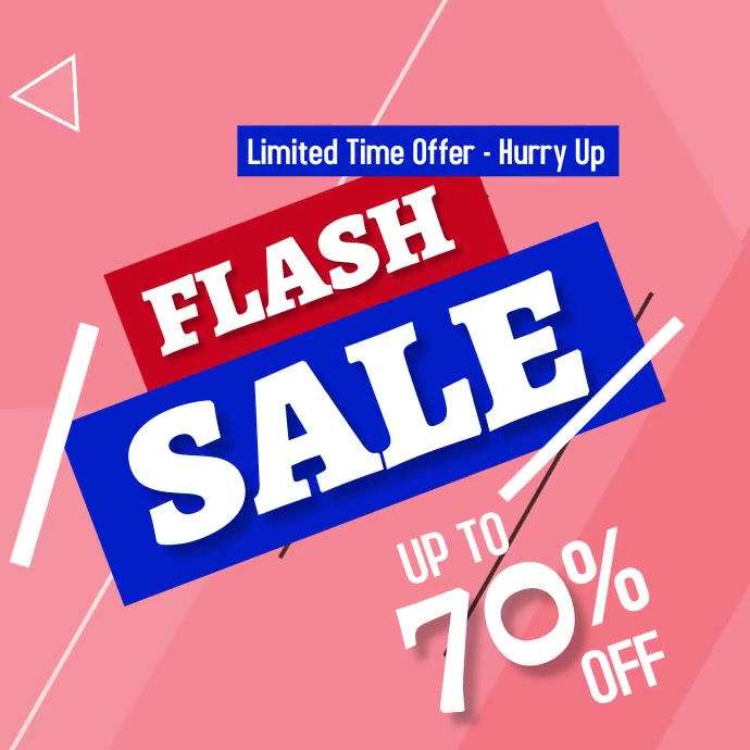 Flash sale Template | PosterMyWall