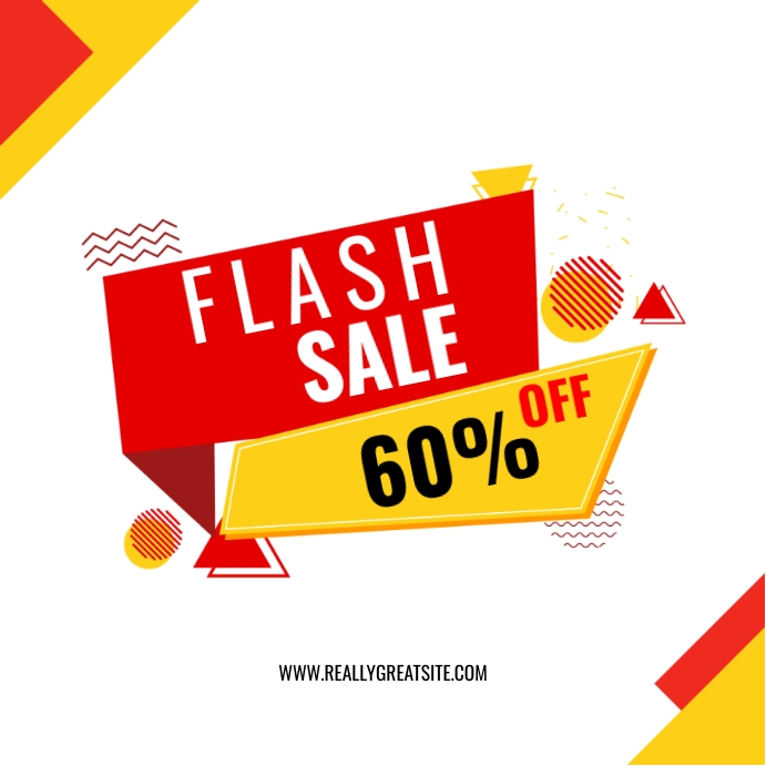 FLASH SALE Template | PosterMyWall