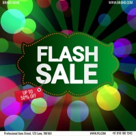 flash sale ad instagram video template | PosterMyWall