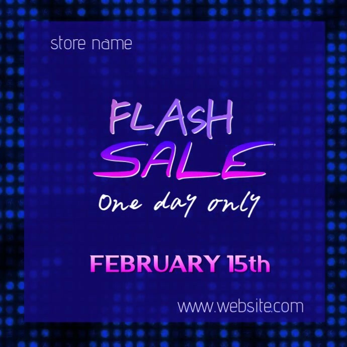 Copy of Flash Sale Digital Ad | PosterMyWall